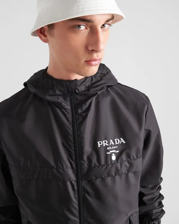 Prada Re-Nylon Blouson Jacket - Black | Editorialist