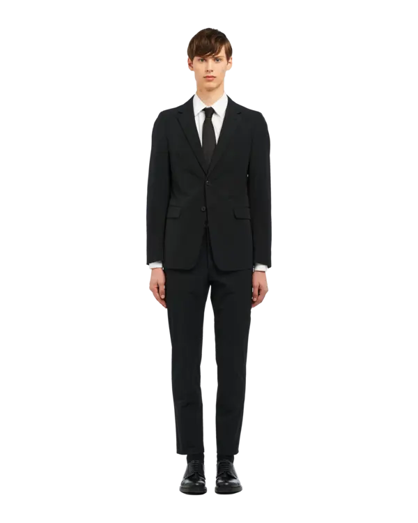 Prada Technical Fabric Single-breasted Suit