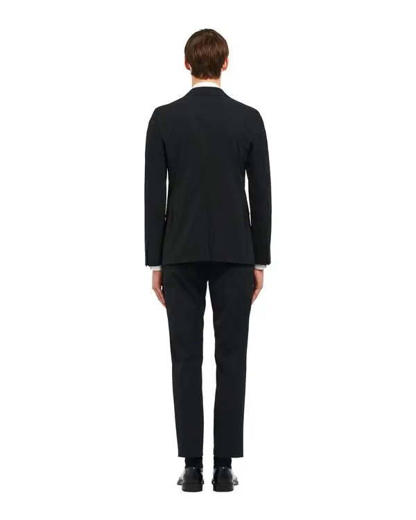 Prada Technical Fabric Single-breasted Suit - Black