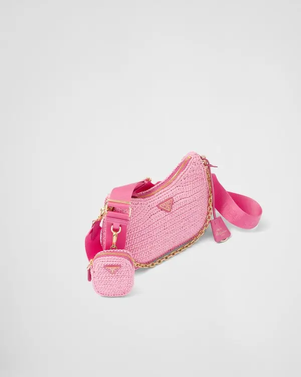 Prada Re-edition 2005 Crochet Bag - Petal Pink