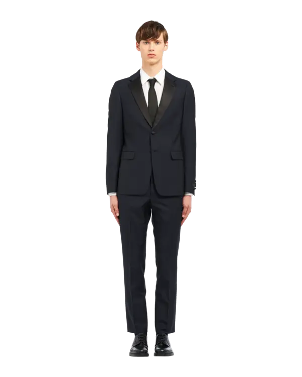 Prada Singled-breasted Two-button Wool Mohair Tuxedo