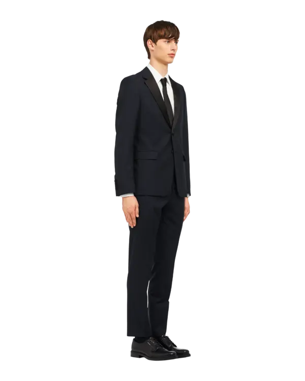 Prada Singled-breasted Two-button Wool Mohair Tuxedo