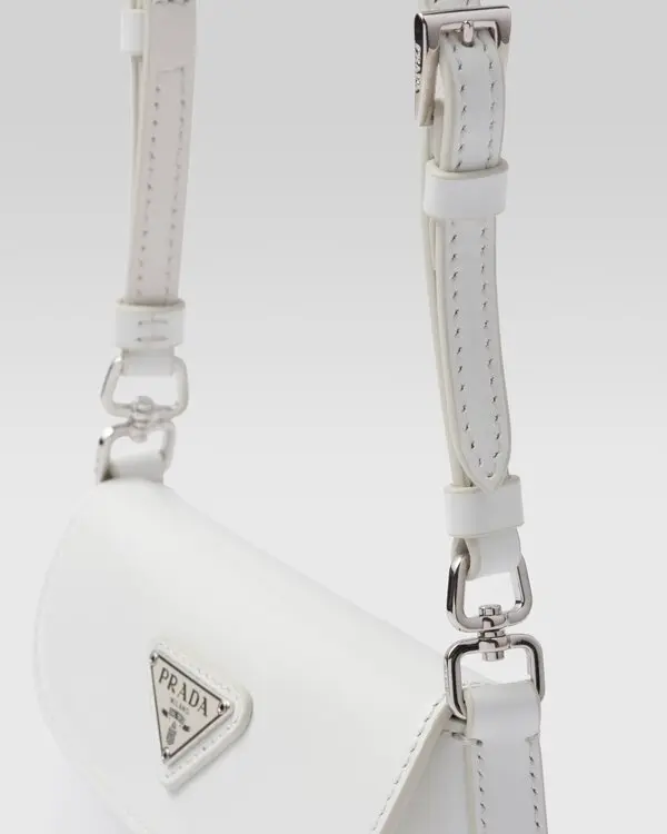 Prada Cleo Brushed Leather Mini Bag