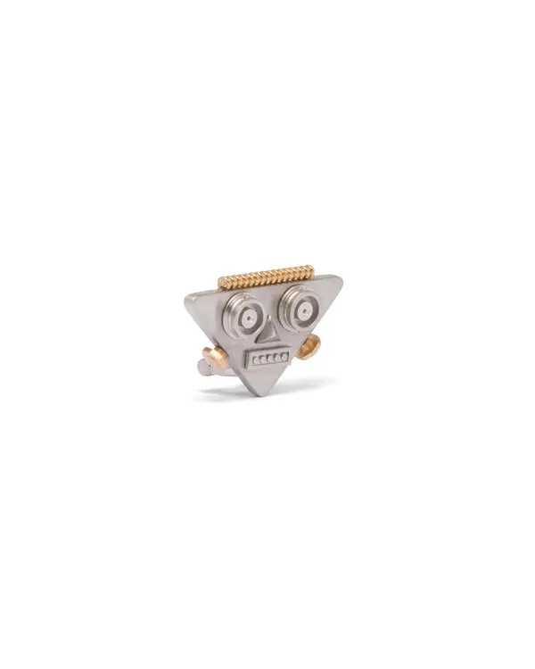 Prada Robot Jewels Earring - Gold/silver