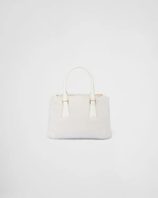 Prada Galleria Mini Shearling Bag