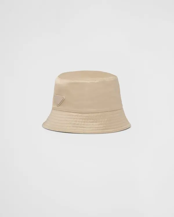 Prada Re-nylon Bucket Hat - Desert Beige