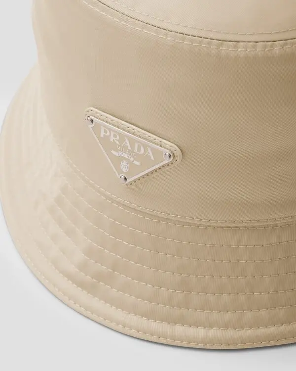 Prada Re-nylon Bucket Hat - Desert Beige