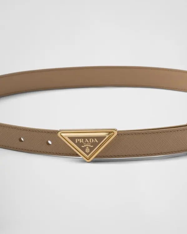 Prada Saffiano Leather Belt