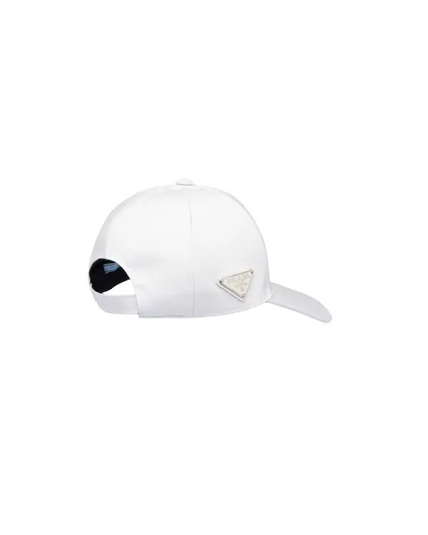 Prada Re-nylon Baseball Cap - White