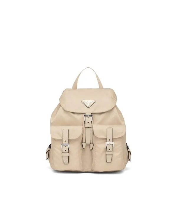 Prada Small Re-nylon Backpack - Neutral