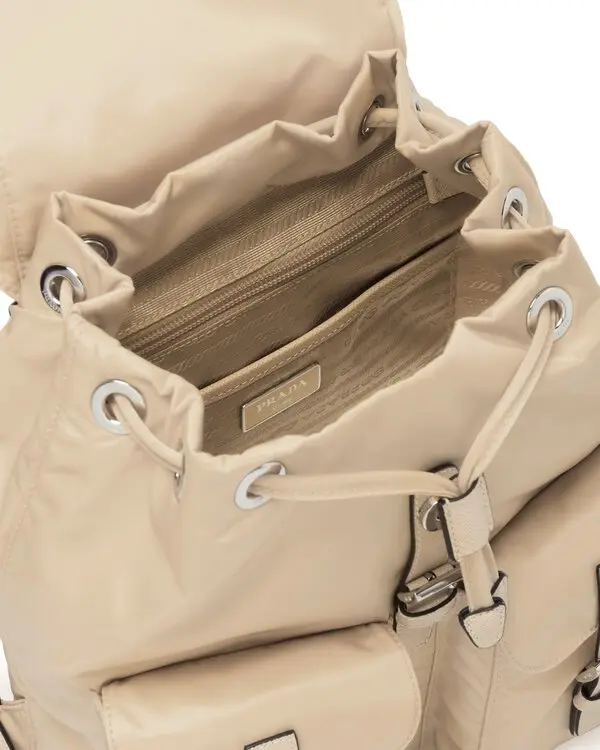 Prada Small Re-nylon Backpack - Neutral