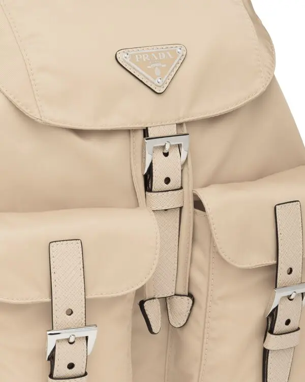 Prada Small Re-nylon Backpack - Neutral