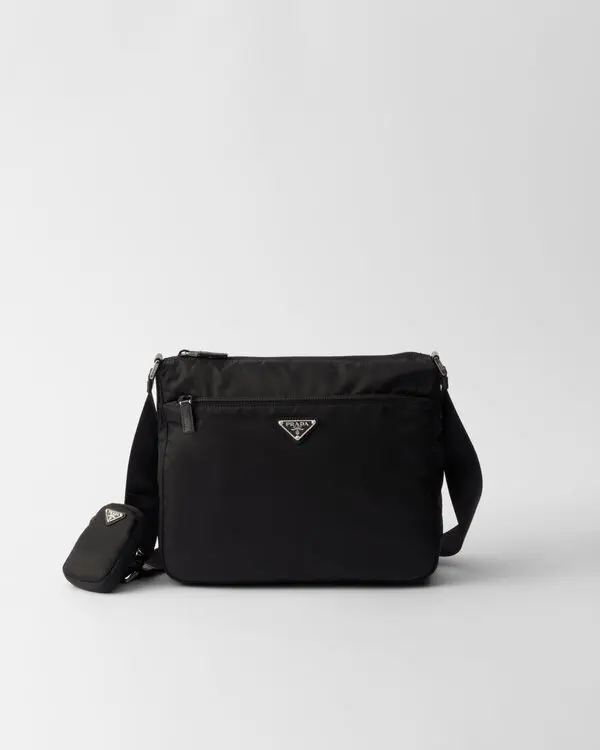 Prada Re-nylon Shoulder Bag - Black