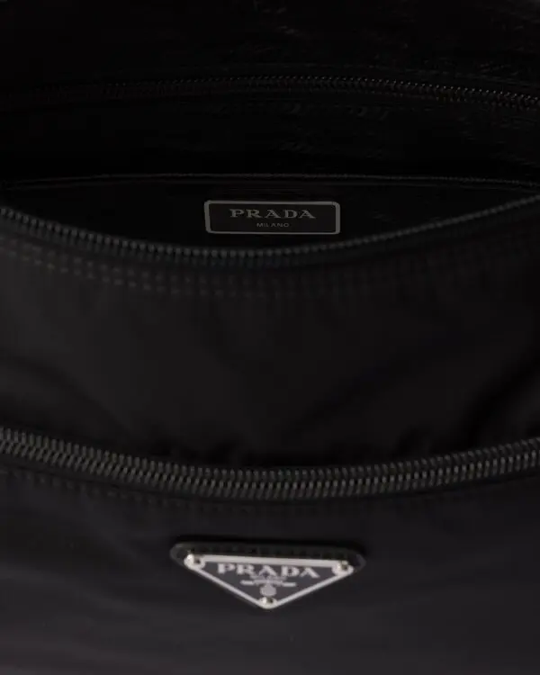 Prada Re-nylon Shoulder Bag - Black