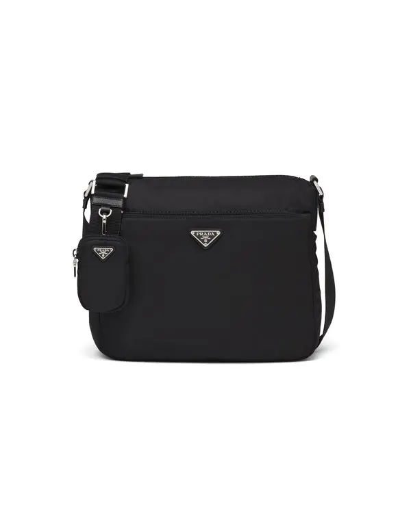 Prada Re-nylon Shoulder Bag - Black