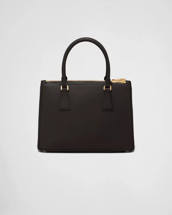 Prada Galleria Medium Saffiano Leather Bag - Black
