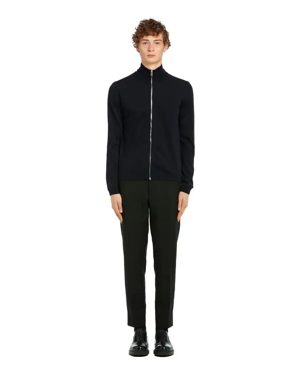 Prada Wool Cardigan - Blue