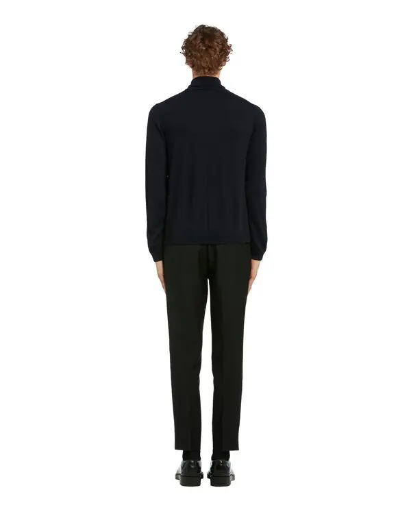 Prada Wool Cardigan - Blue