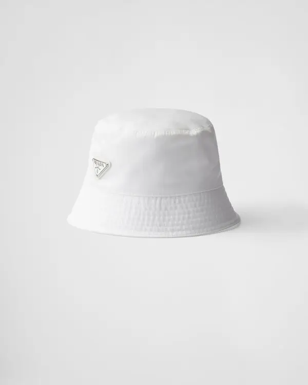 Prada Re-nylon Bucket Hat - White