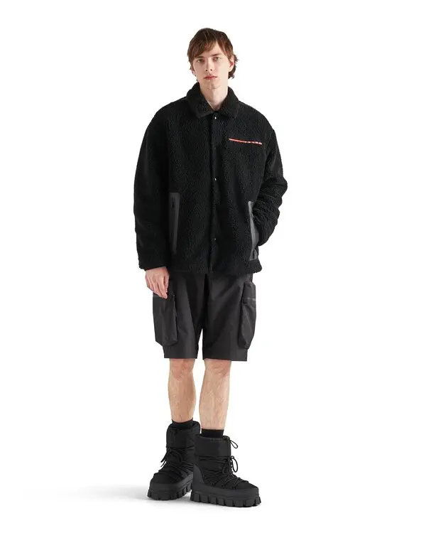 Prada Fleece Blouson Jacket