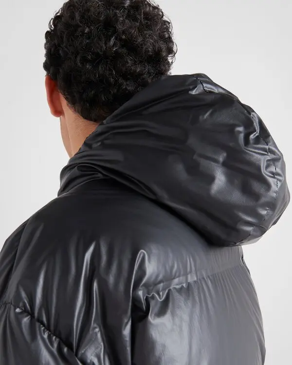 Prada Light Re-nylon Hooded Puffer Jacket