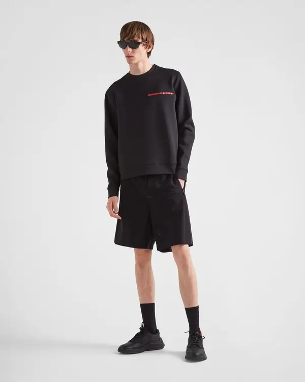 Prada Technical Fabric Sweatshirt