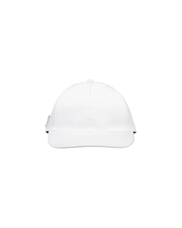 Prada Re-nylon Baseball Cap - White