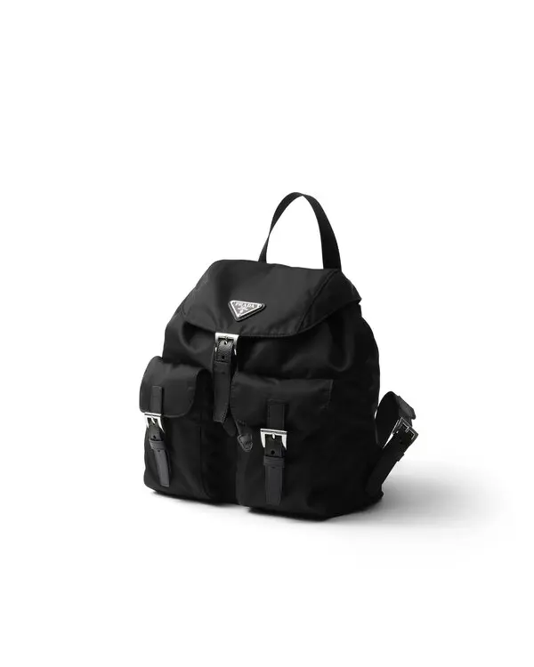Prada Re-nylon Backpack - Black