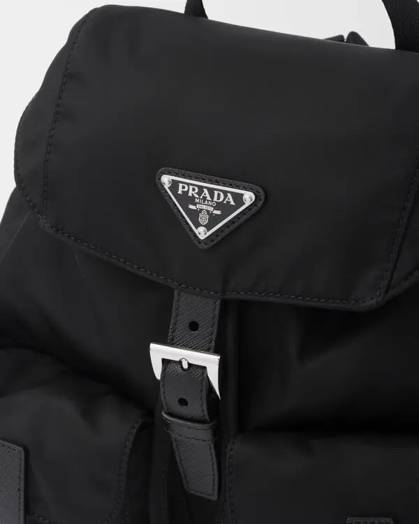 Prada Small Re-nylon Backpack - Black