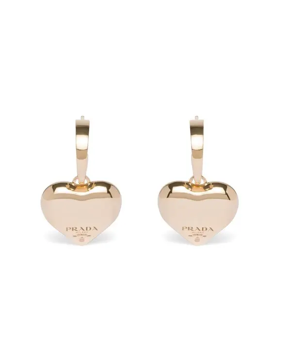 Prada Eternal Drop Earrings - Gold/silver