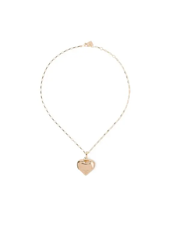 Prada Eternal Small Pendant Necklace - Gold/silver