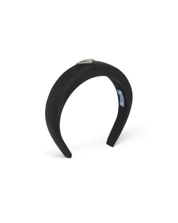 Prada Re-nylon Headband - Black