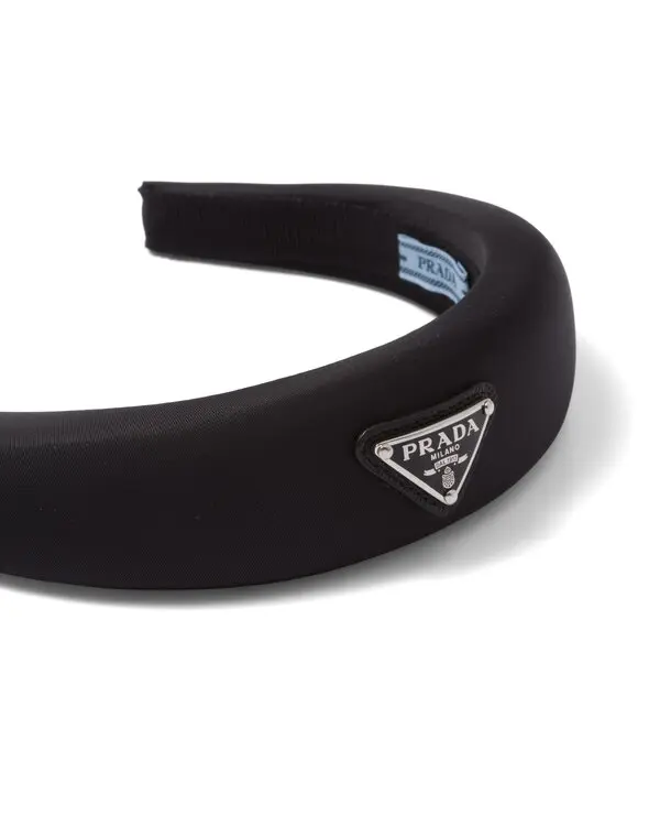 Prada Re-nylon Headband - Black