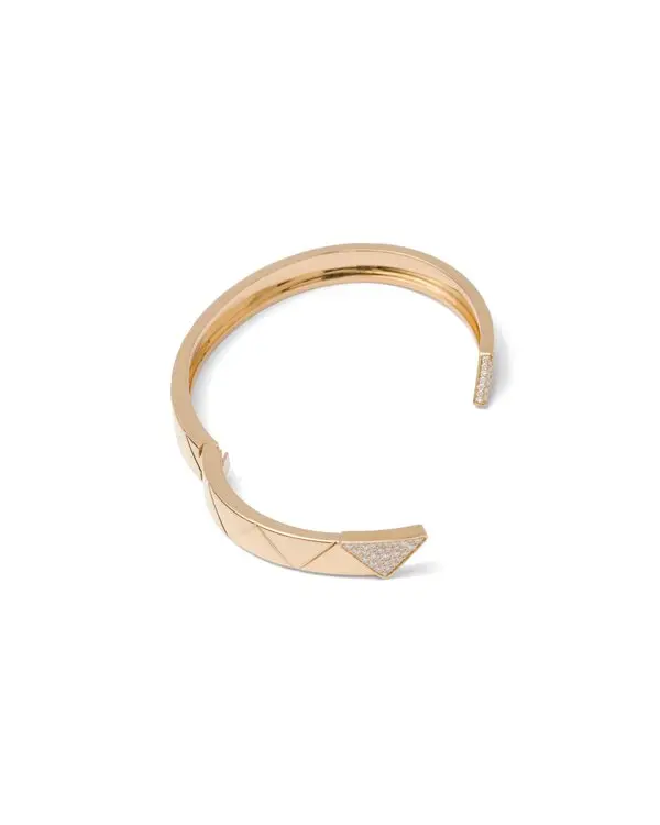 Prada Eternal Gold Bangle Bracelet