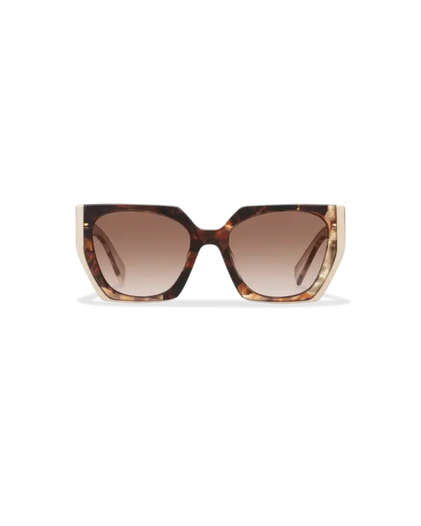 Prada Sunglasses - Opaque Gradient Dark Brown Lenses