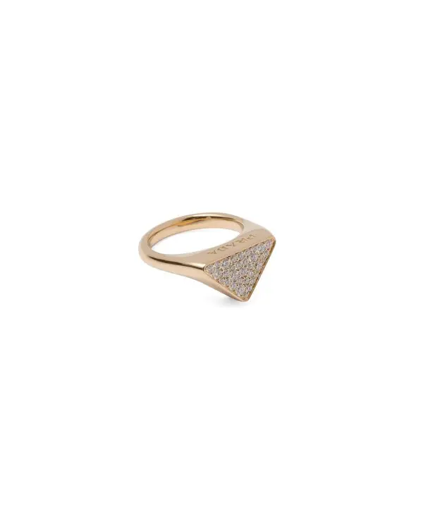 Prada Eternal Gold Ring With Diamonds - Gold/silver