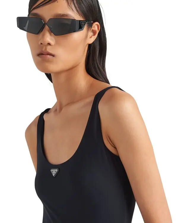 Prada Stretch Jersey Bodysuit