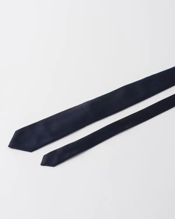 Prada Satin Tie - Blue