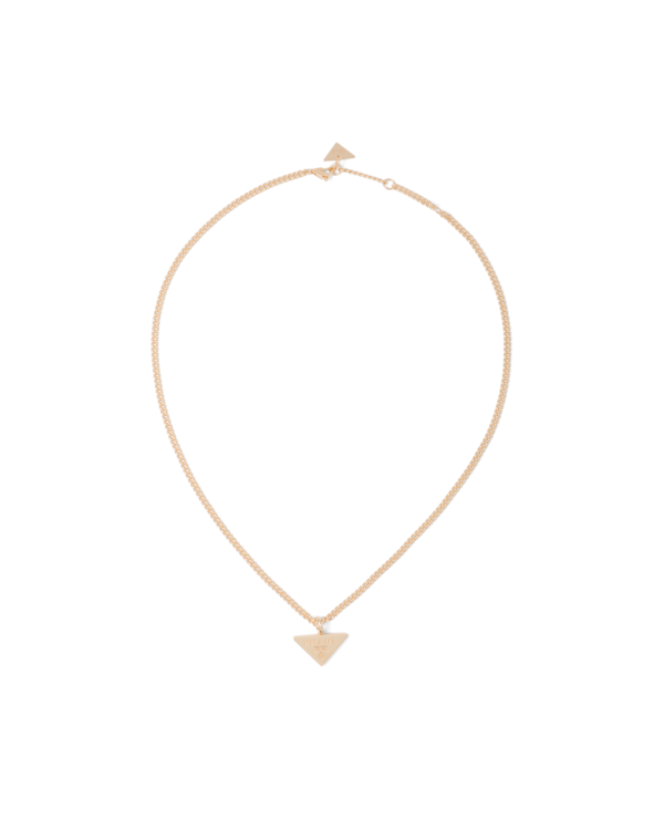 Prada Eternal Gold Pendant Necklace In Yellow Gold With Diamonds ...