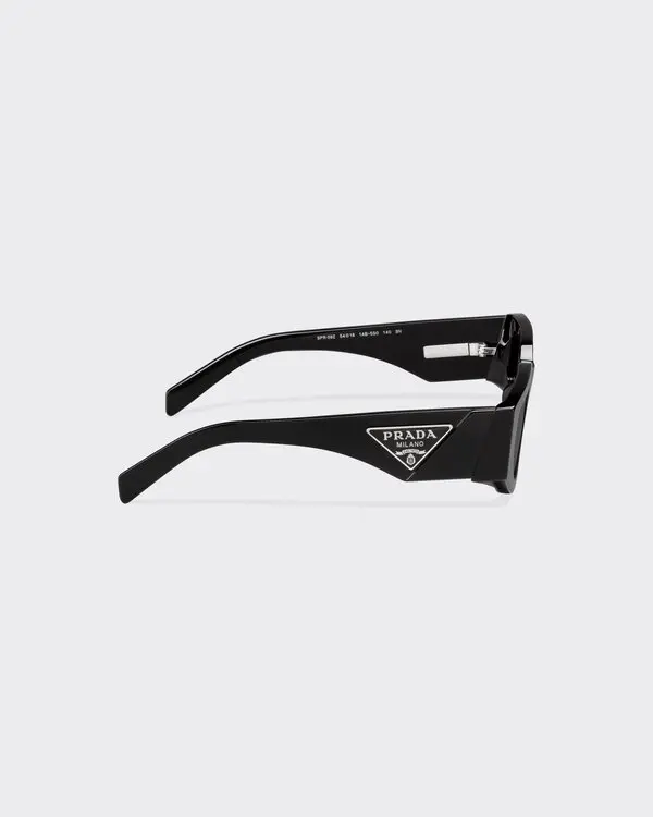 Prada Rectangle Sunglasses With Logo