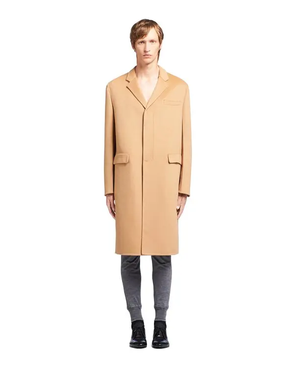 Prada Double Cashmere Overcoat