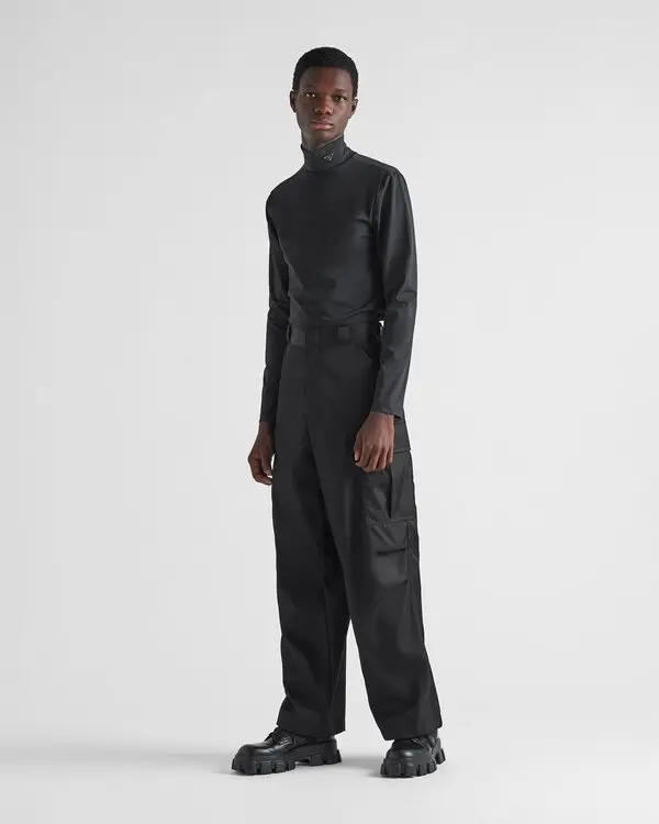 Prada Stretch Cotton Turtleneck