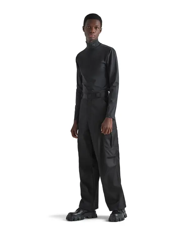 Prada Stretch Cotton Turtleneck