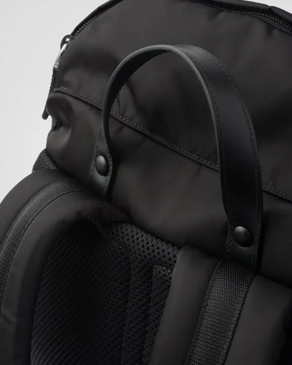 Prada Re-nylon And Saffiano Leather Backpack