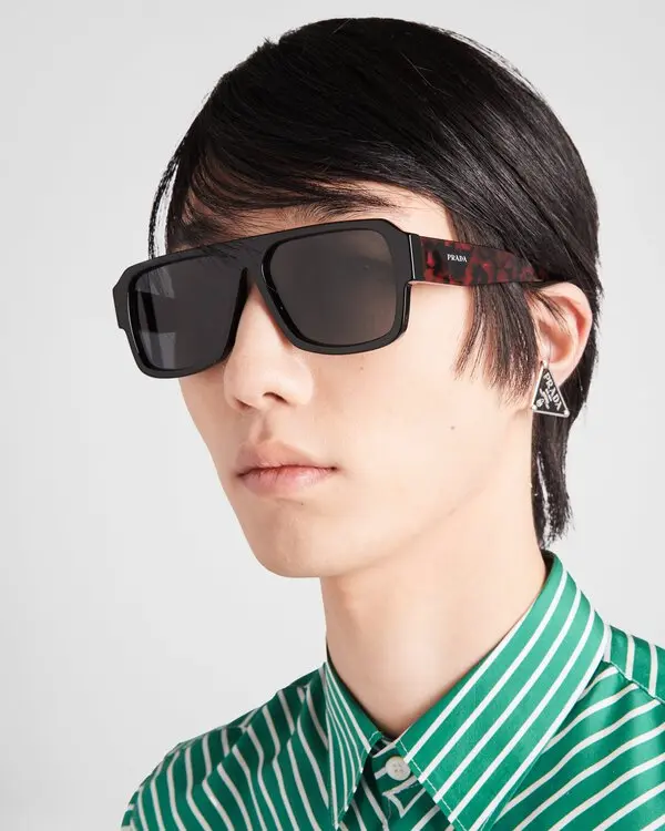 Prada Sunglasses With Logo