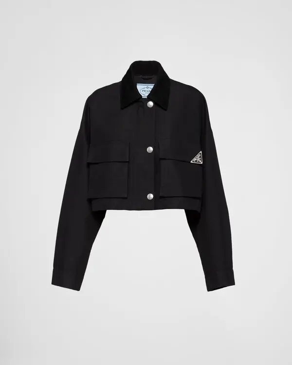 Prada Technical Canvas Blouson Jacket