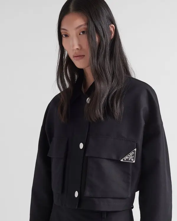 Prada Technical Canvas Blouson Jacket