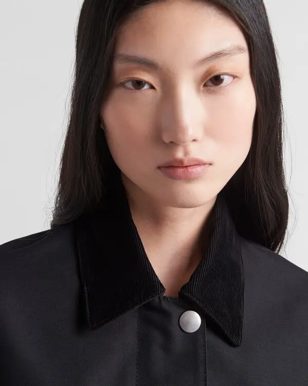 Prada Technical Canvas Blouson Jacket