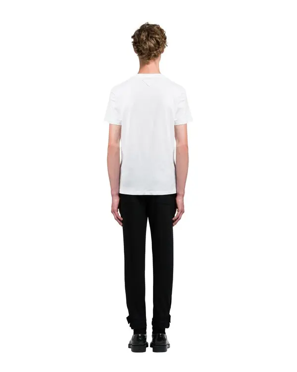 Prada Three Pack Cotton Jersey T-shirts