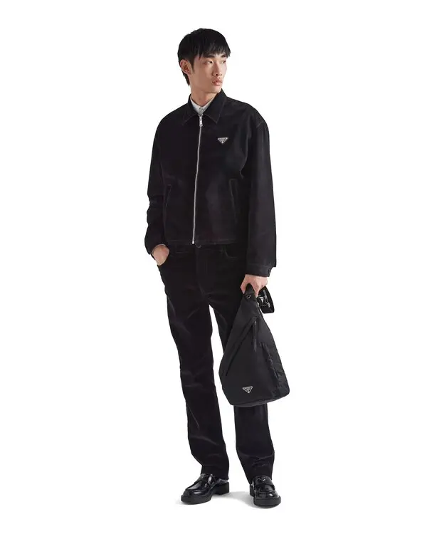 Prada Re-nylon And Leather Backpack